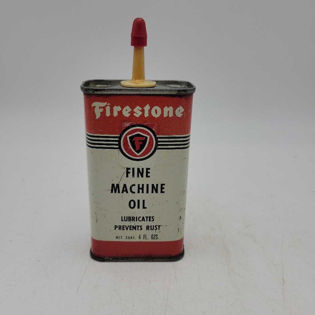 Firestone Fine Machine Oil Tin (DR)