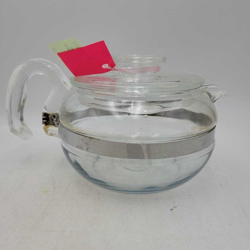 Pyrex Clear Glass Tea Pot (KAR)