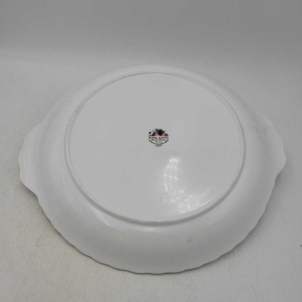 Royal Albert August Poppy plate (DEB)